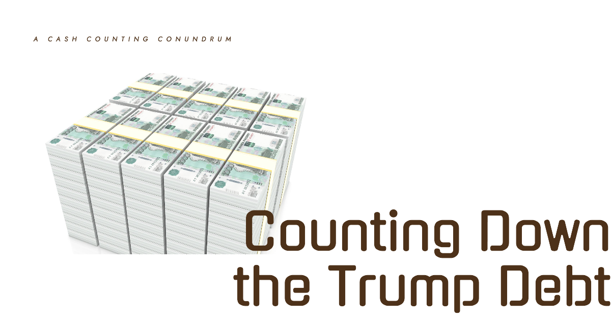 The Trump Debt Counter: A Cash Counting Conundrum