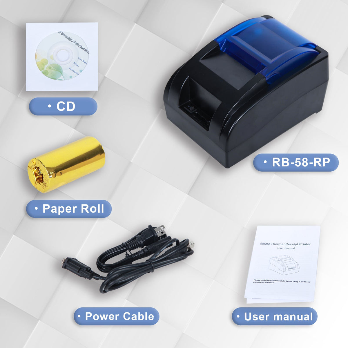 Thermal Printer For Mixed Bill Counter&Banknote Sorter | Ribao Technology